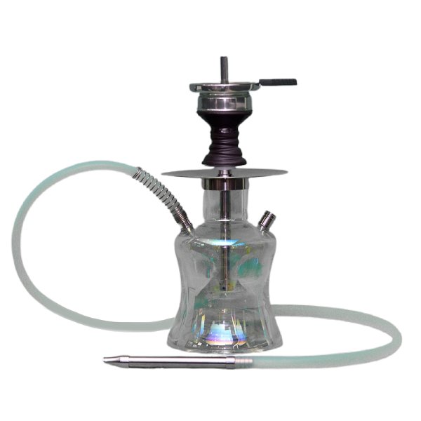 Smoke Cube Big Cube - silver shiny transparent, 69,90