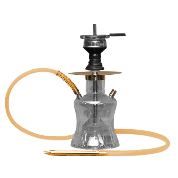 Smoke Cube Big Cube - gold transparent, 69,90