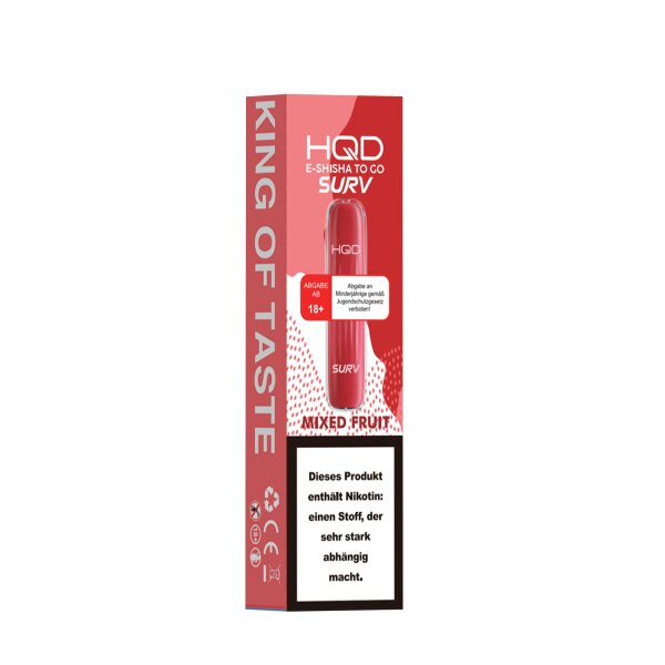 HQD Surv Vape - Mixed Fruit, 7,90