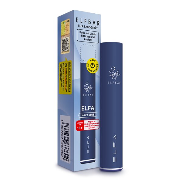 Elfbar Elfa - Prefilled Pod Kit - Navy Blue, 7,90
